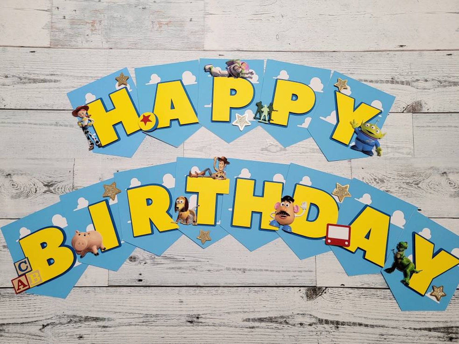 Toy Story Banner (3D) - Etsy