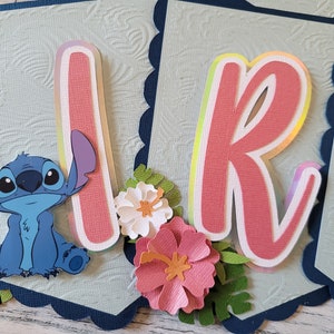 Lilo and Stitch Banner (customizable) - Etsy