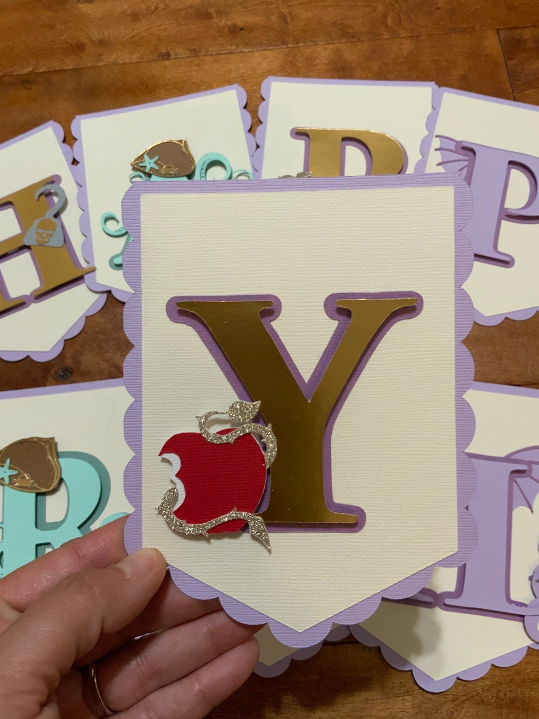 Disney Descendants Banner (3D) - Etsy