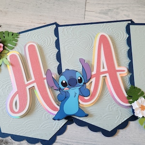 Lilo and Stitch Banner (customizable) - Etsy