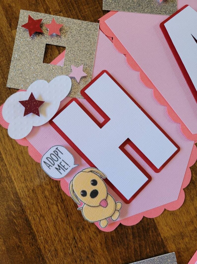 Roblox Adopt Me Pets Banner 3D | Etsy