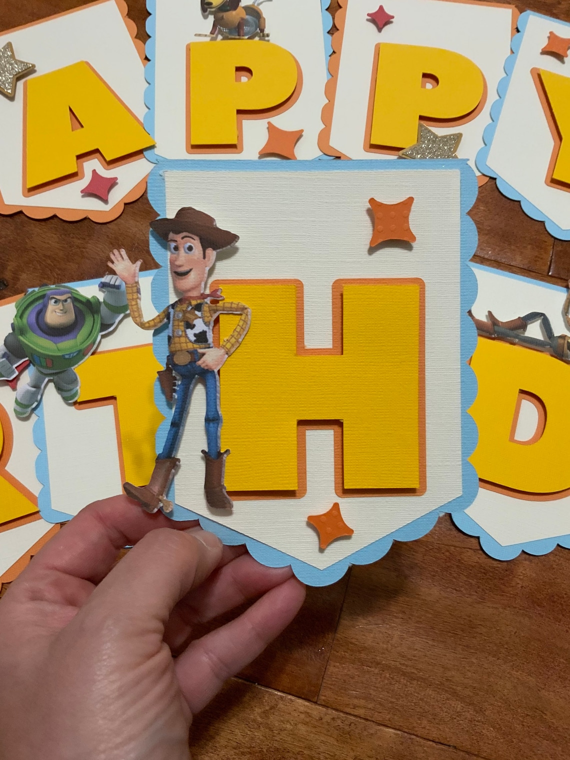 Toy Story Banner 3D Customizable - Etsy