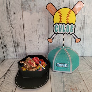 Softball/baseball Team Favor Boxes - Etsy