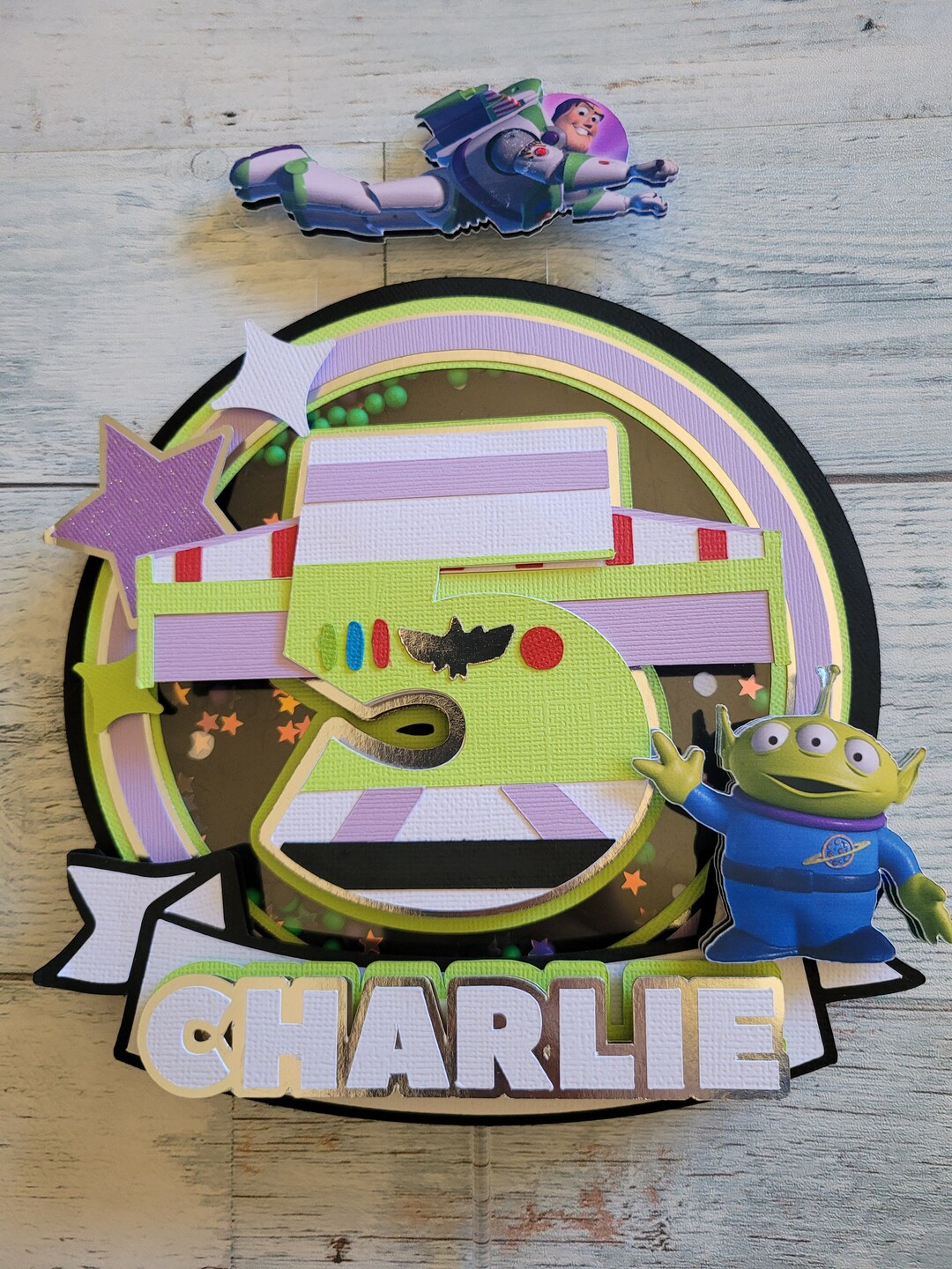 Buzz Lightyear Cake Topper - Etsy