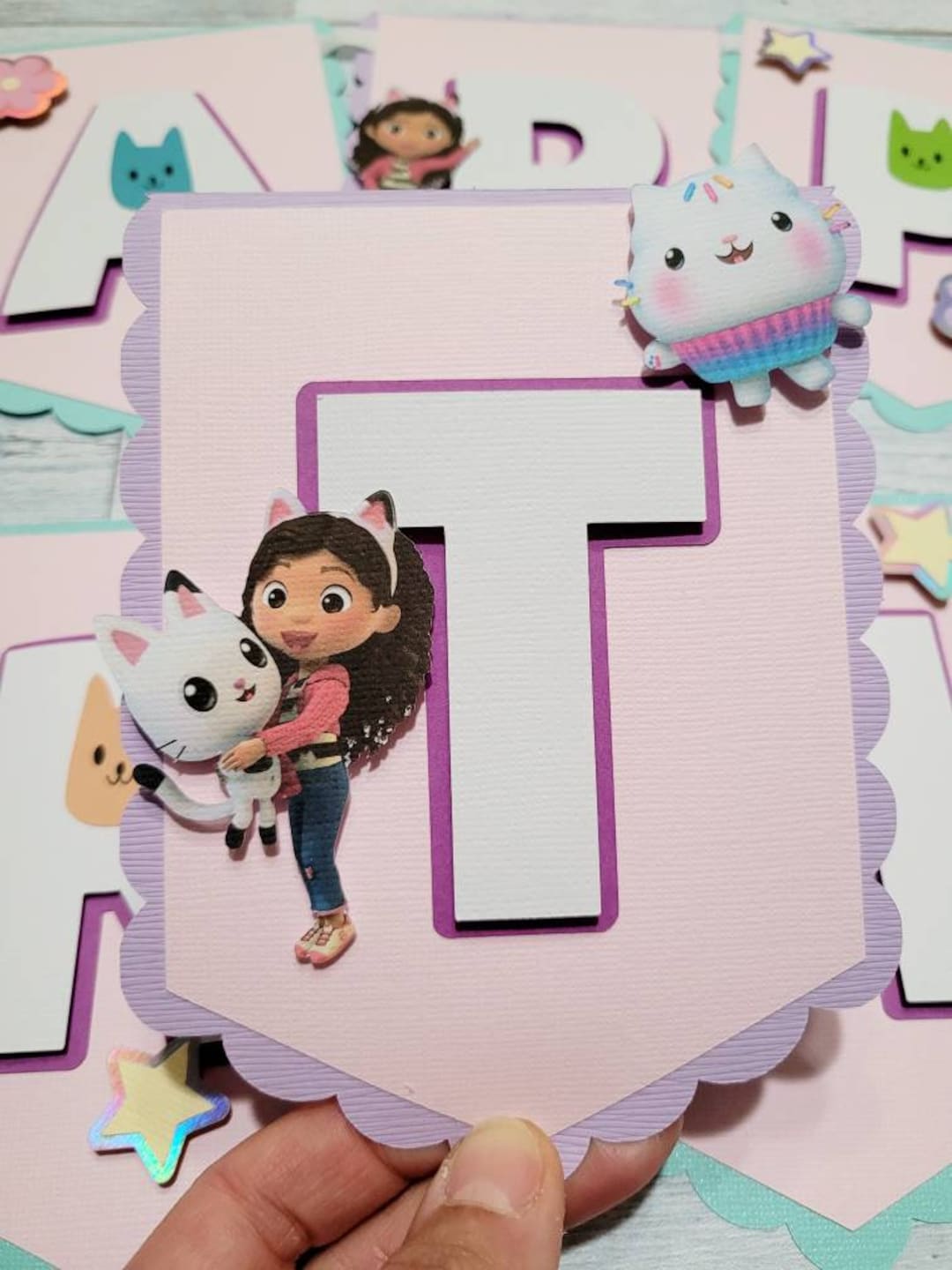 Gabby’s Dollhouse Banner (3d) - Etsy