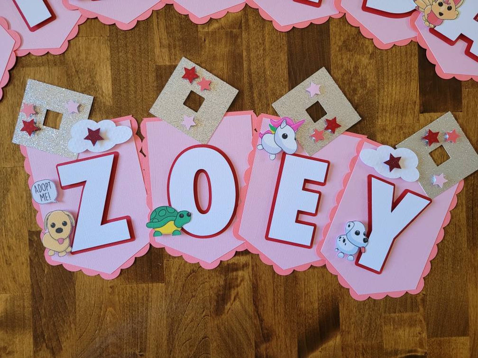 Roblox Adopt Me Pets Banner 3D - Etsy