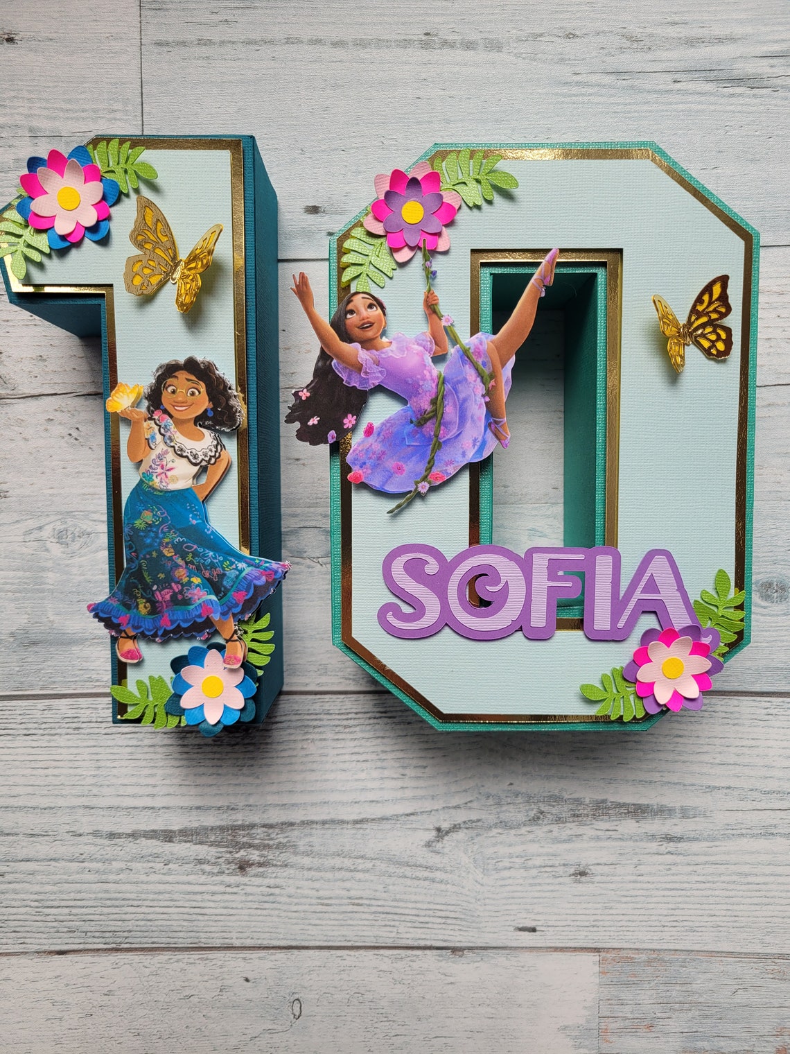 Encanto 3D Letters - Etsy
