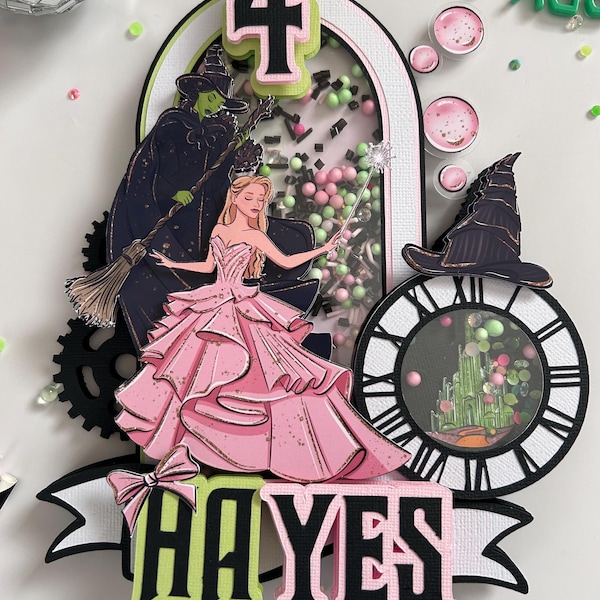 Witch Cake Topper - Etsy