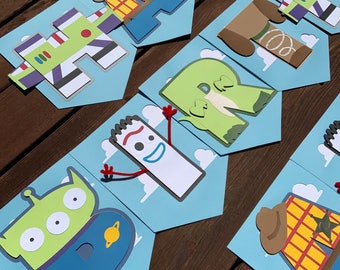 Toy Story Banner 3D Customizable | Etsy