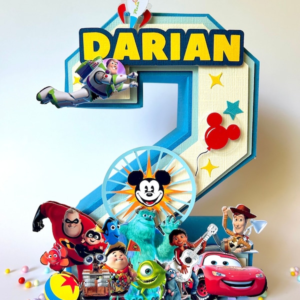 Customized Pixar Letters - Etsy