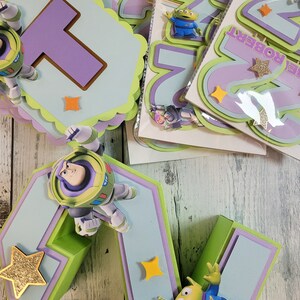 Buzz Lightyear 3D Letters (customizable) - Etsy