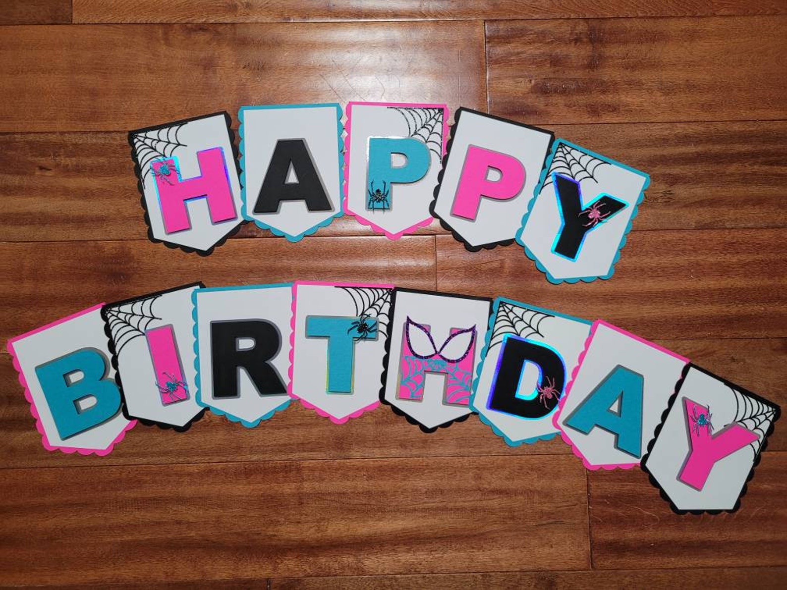 Spider Gwen Banner 3D | Etsy