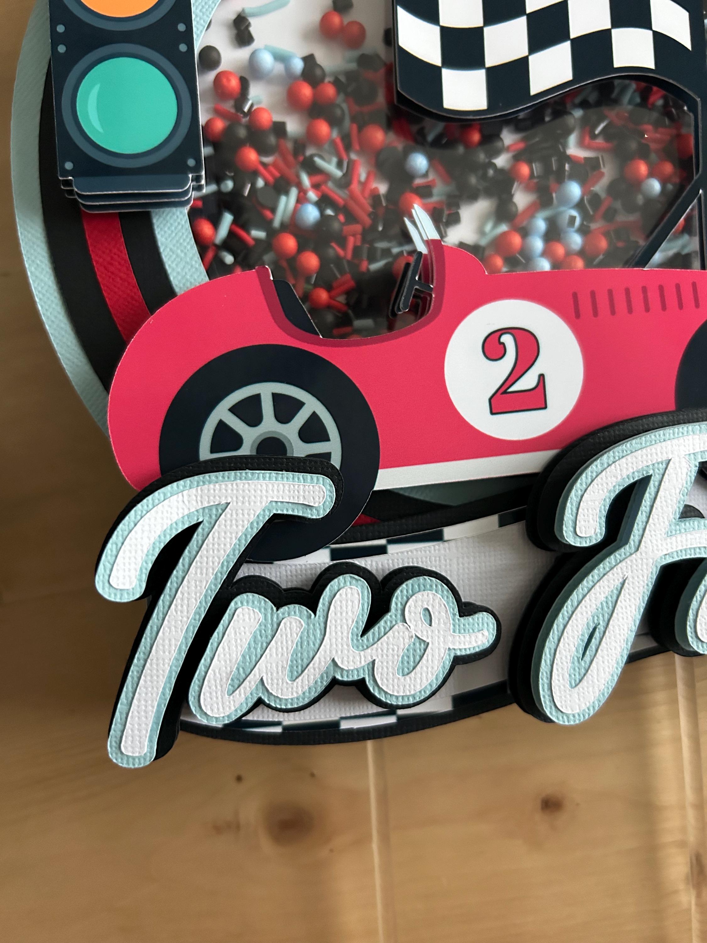 Two Fast, Fast One Cake Topper - Etsy