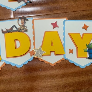 Toy Story Banner (3D) Customizable - Etsy
