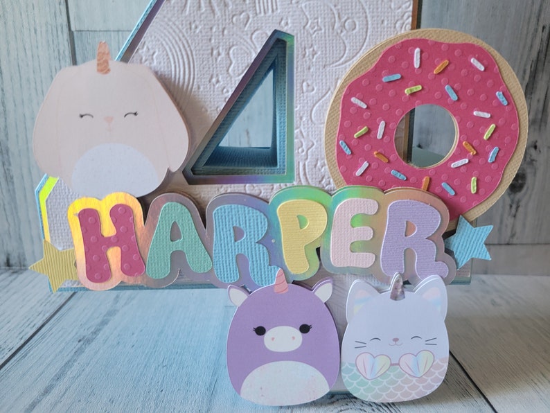 Squishmallow 3D Letters/numbers - Etsy Canada