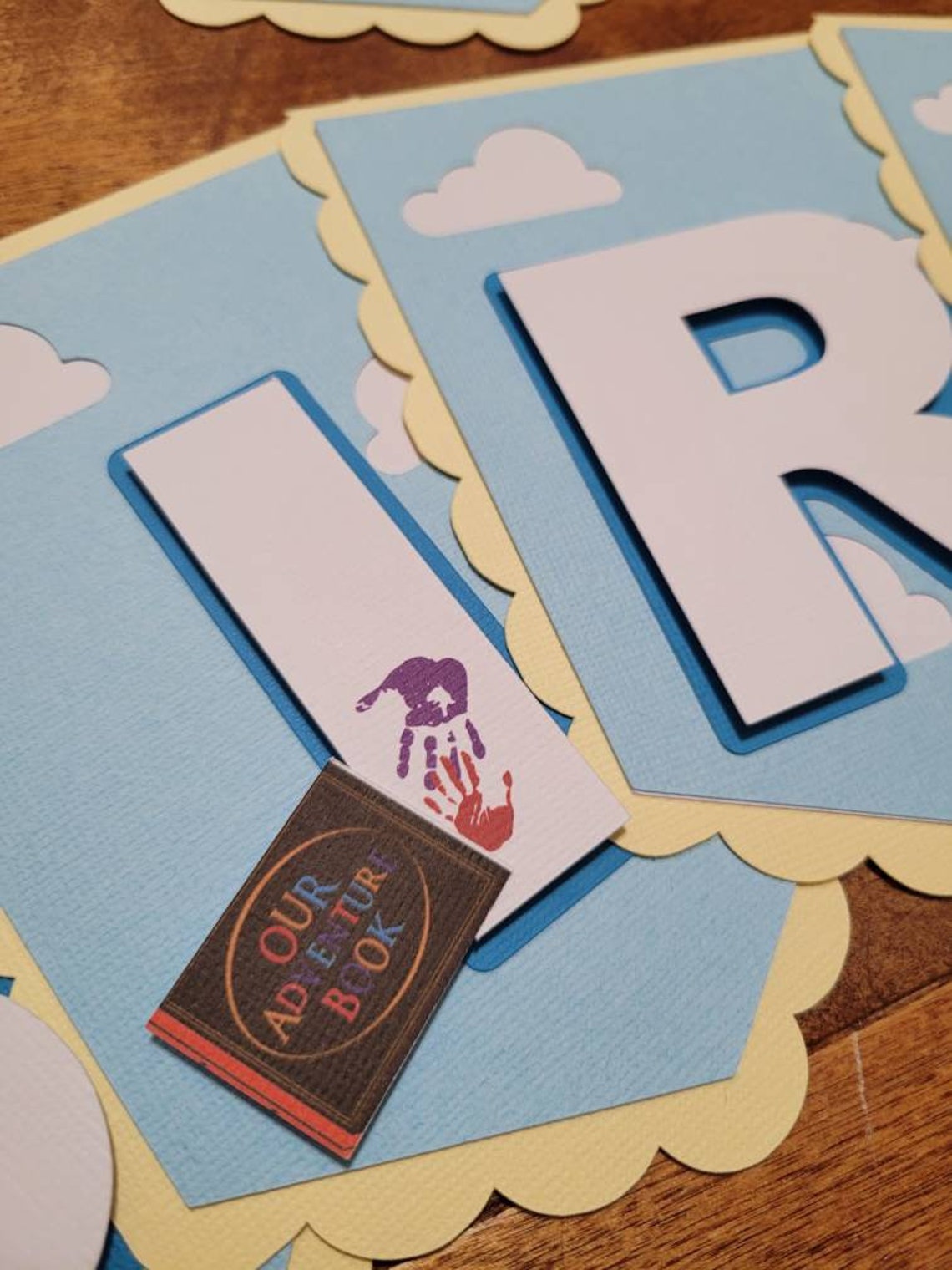 Pixar UP Banner (3D) - Etsy