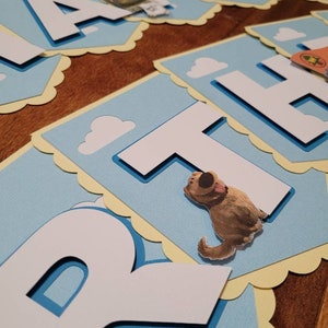 Pixar UP Banner (3D) - Etsy
