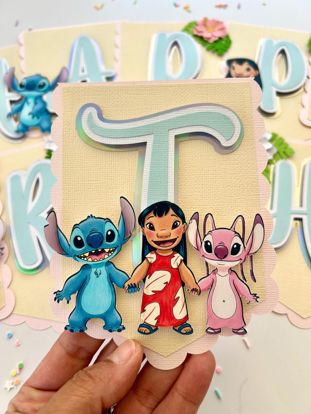 Lilo and Stitch Banner (customizable) - Etsy