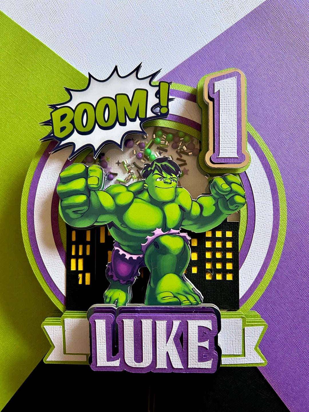 Smash Cake Topper (3D) - Etsy