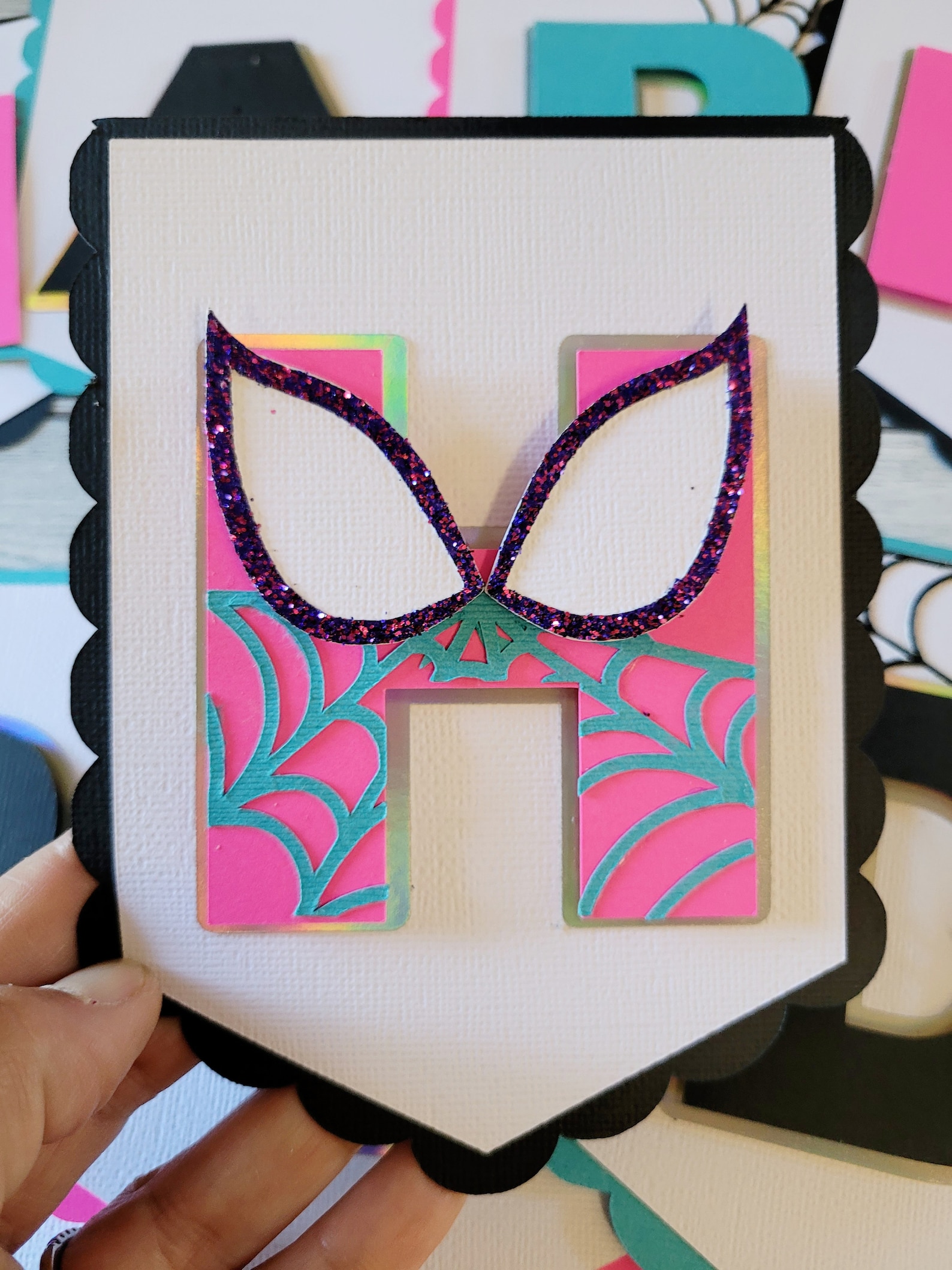 Spider Gwen Banner (3D) - Etsy