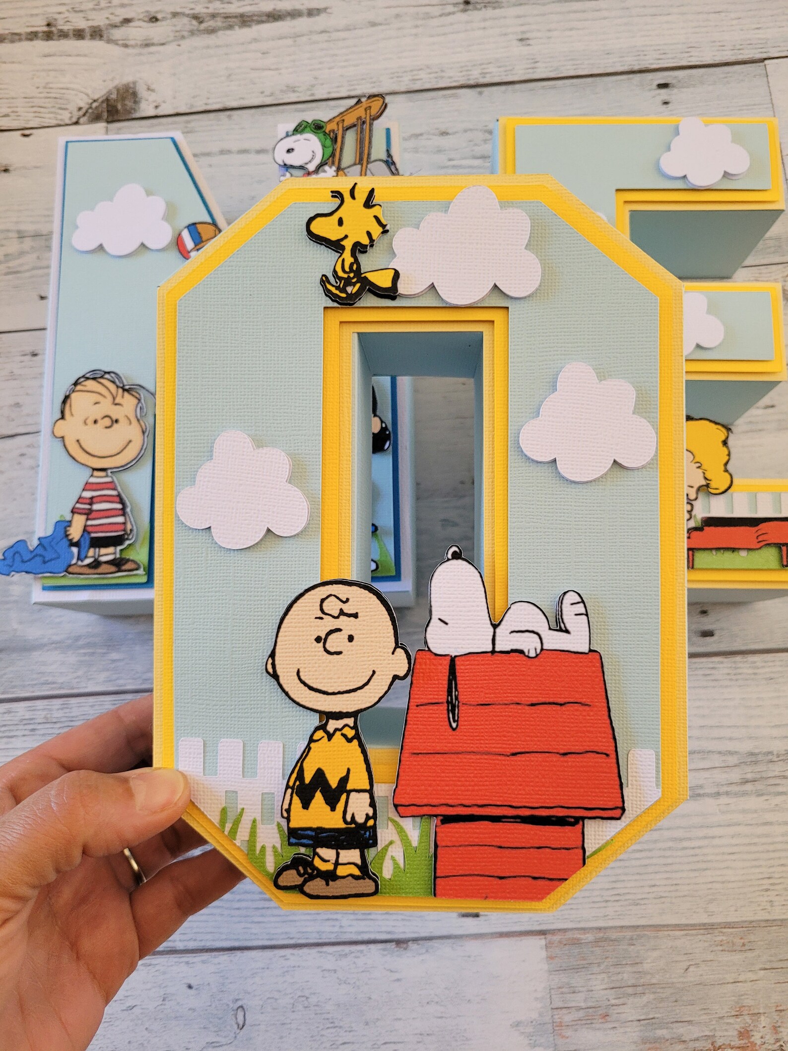 Charlie Brown 3D Letters - Etsy
