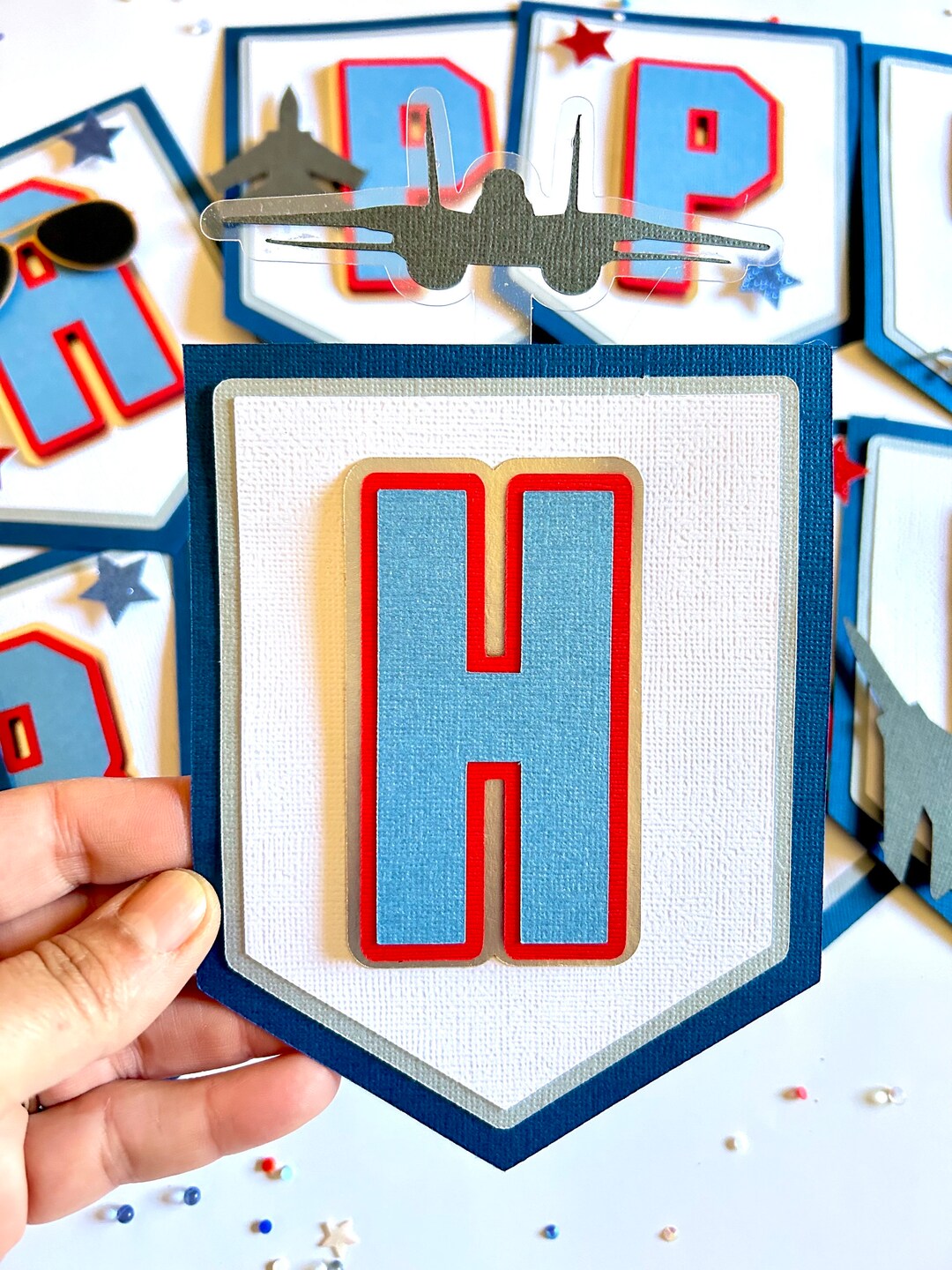 Fighter Jet Banner - Etsy