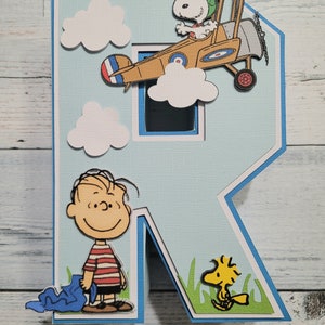 Charlie Brown 3D Letters - Etsy
