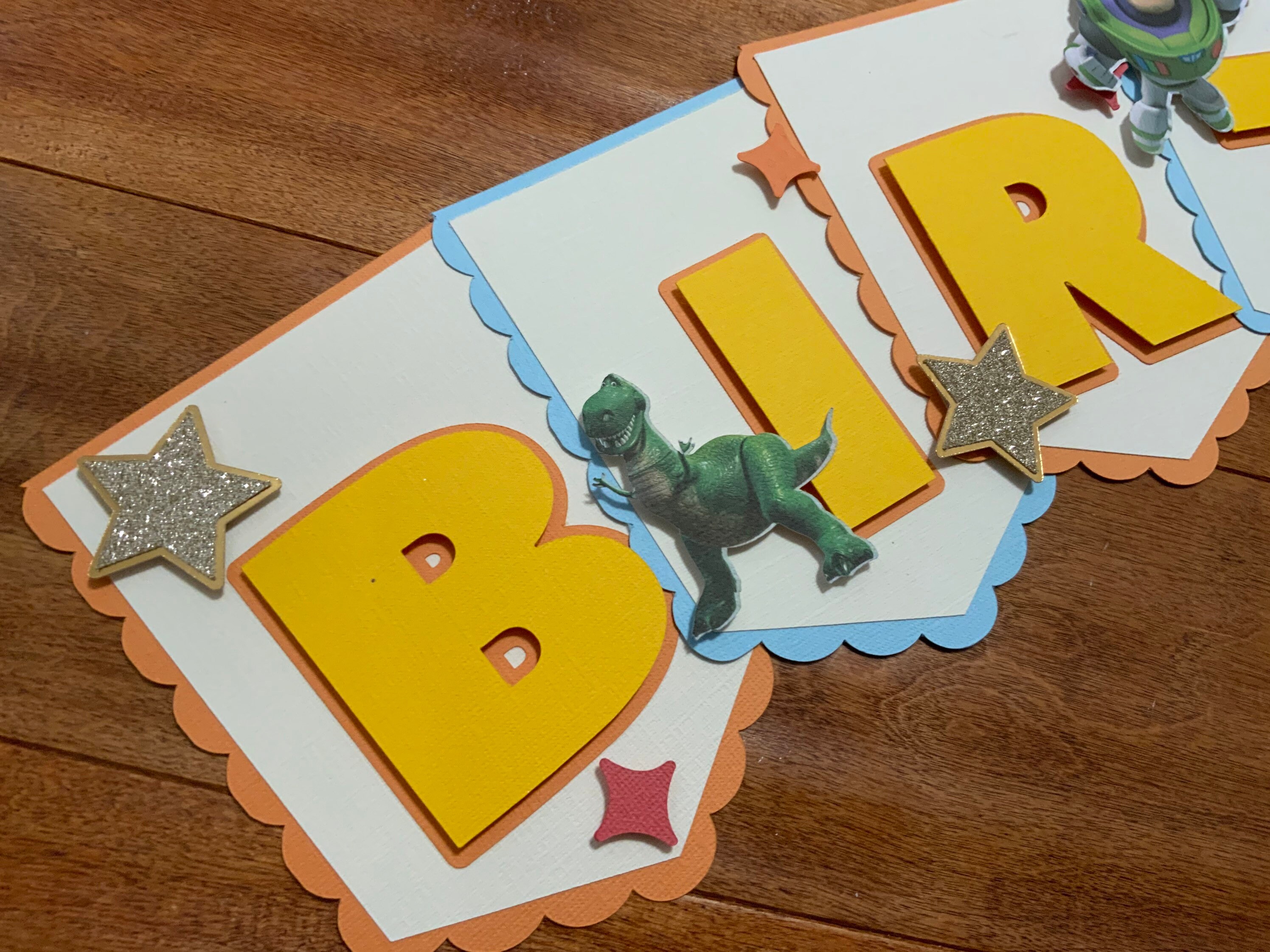 Toy Story Banner 3D Customizable - Etsy