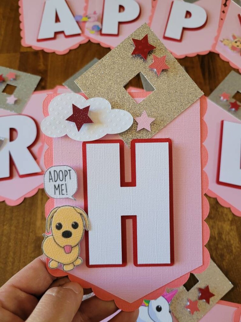 Roblox Adopt Me Pets Banner 3D - Etsy