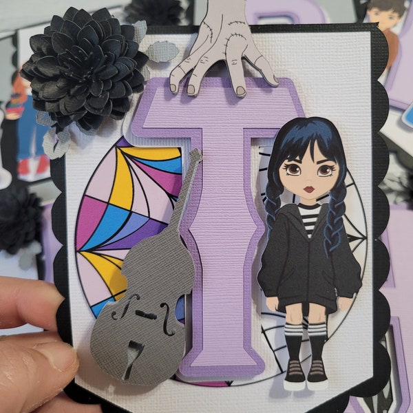 Wednesday Addams Banner - Etsy