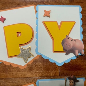Toy Story Banner (3D) Customizable - Etsy