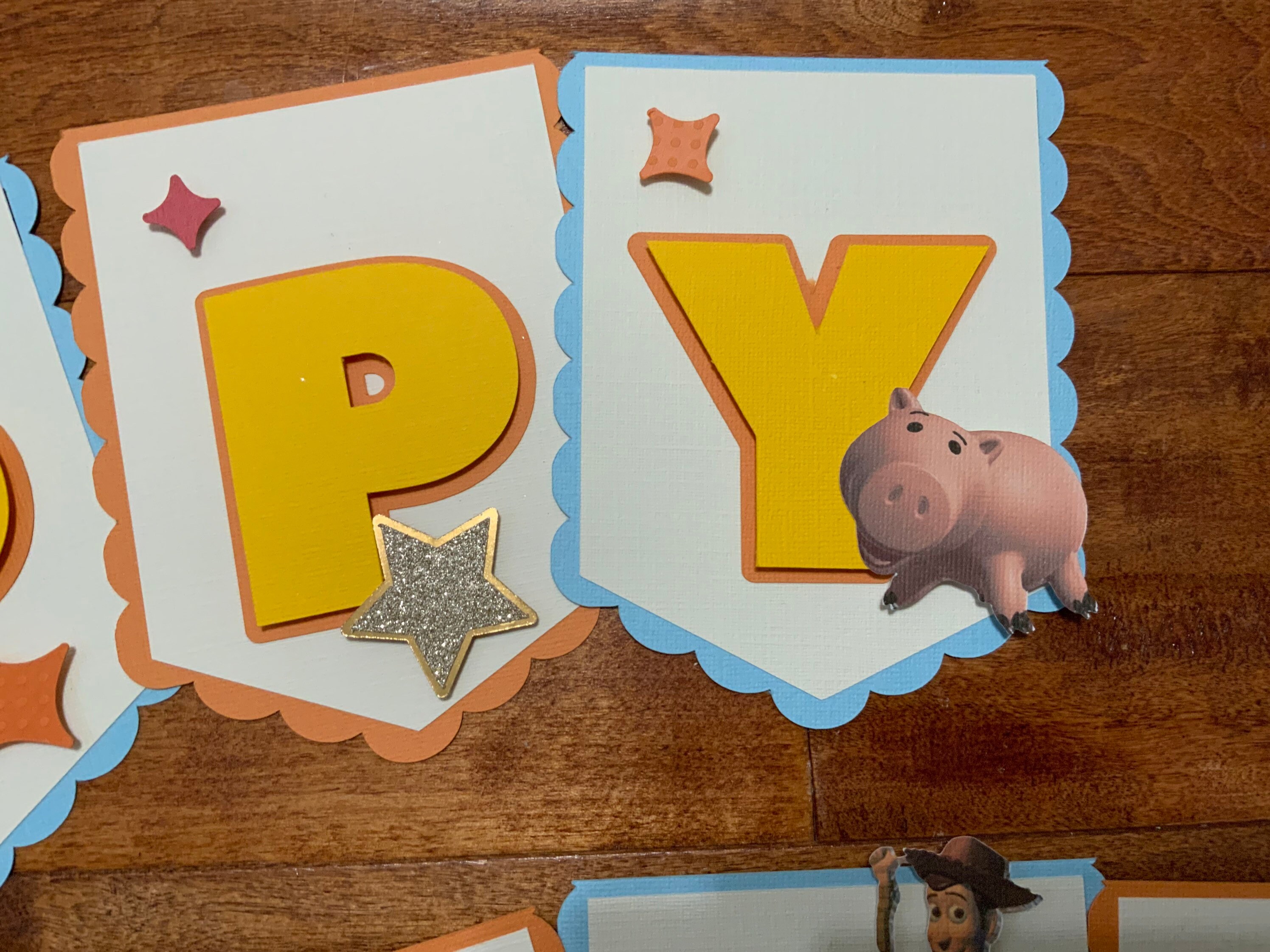 Toy Story Banner 3D Customizable - Etsy