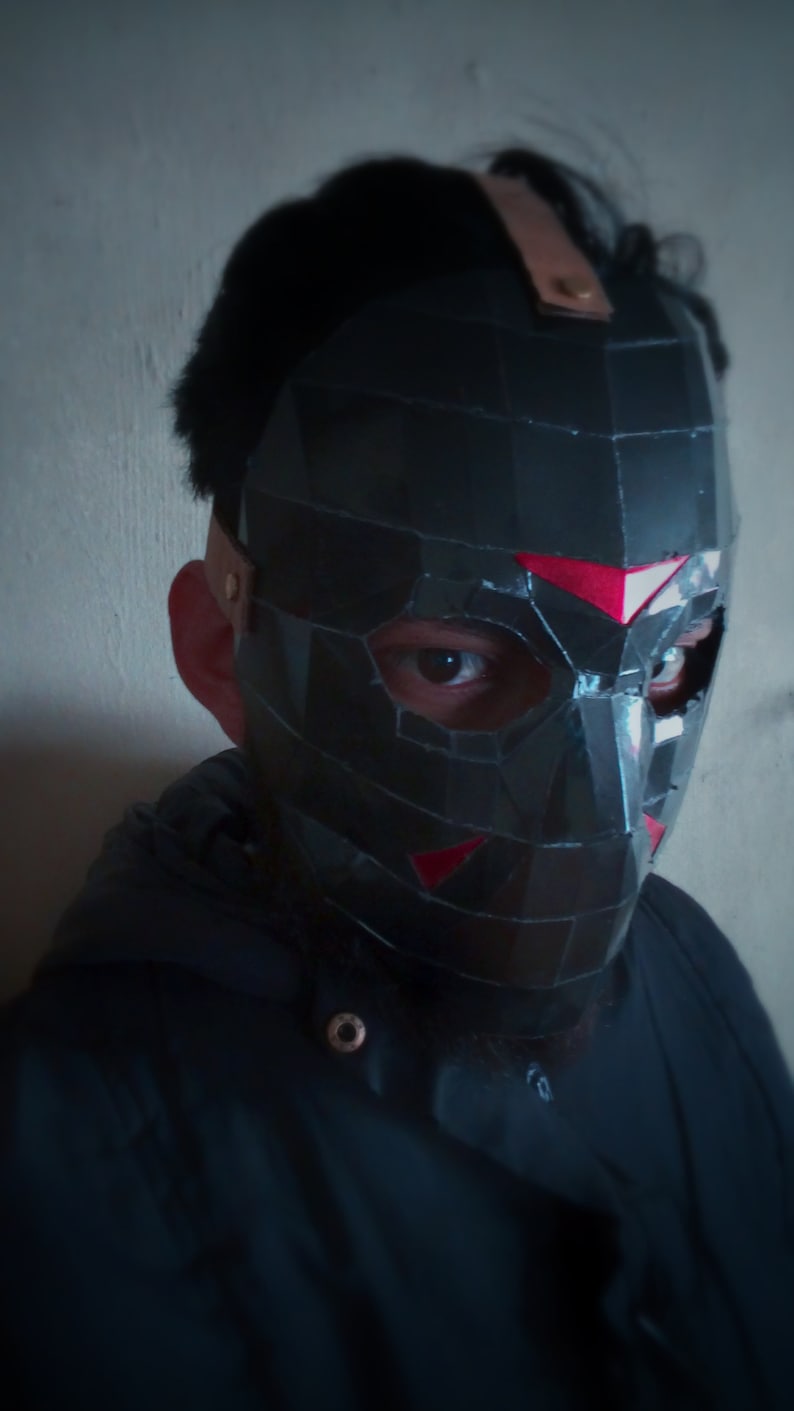 Buy DIY Jason Voorhees Papercraft Mask Hockey Mask Friday the Online in ...