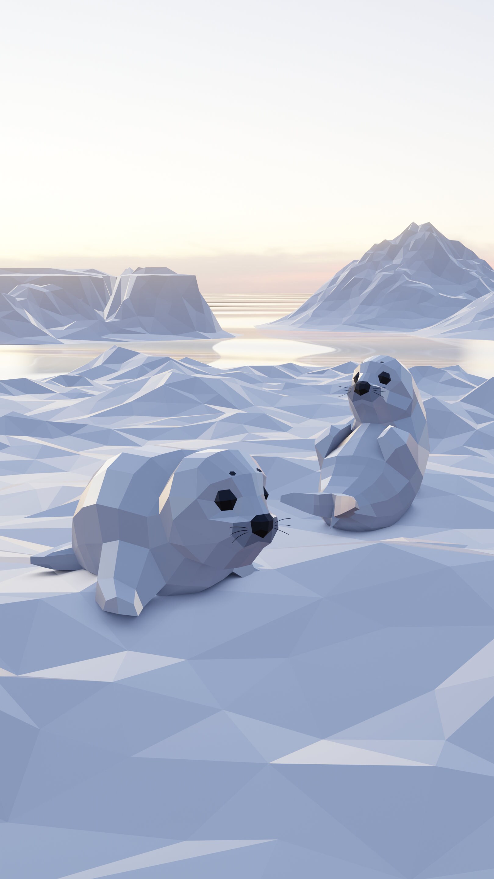 DIY Baby Seal | Seal Papercraft Kit | Baby Seal Paper Sculpture + DXF ...