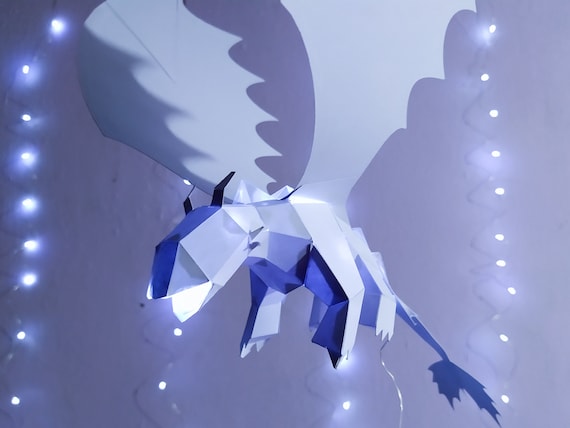 DIY Toothless Papercraft Night Fury Templates Night Fury | Etsy