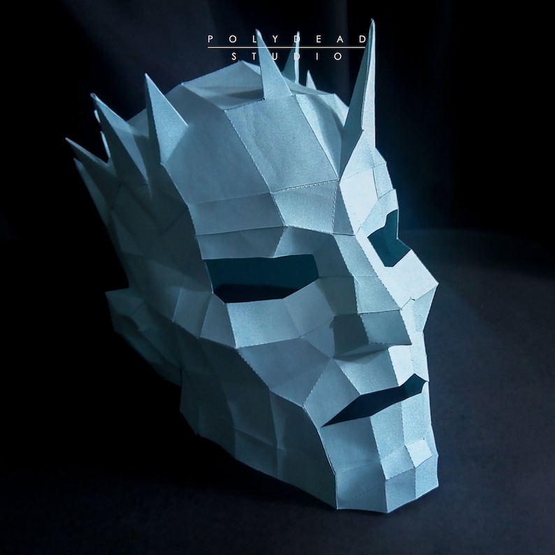 DIY Night King Mask Game of Thrones Mask White Walker Mask - Etsy