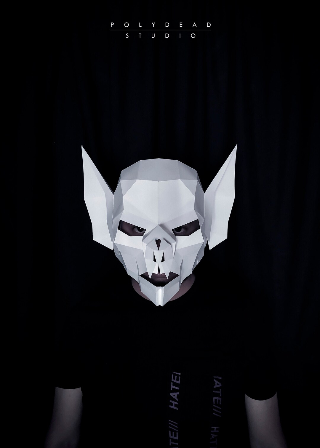 DIY Vampire Mask | Dracula Papercraft Mask | Home Made Halloween Bat ...