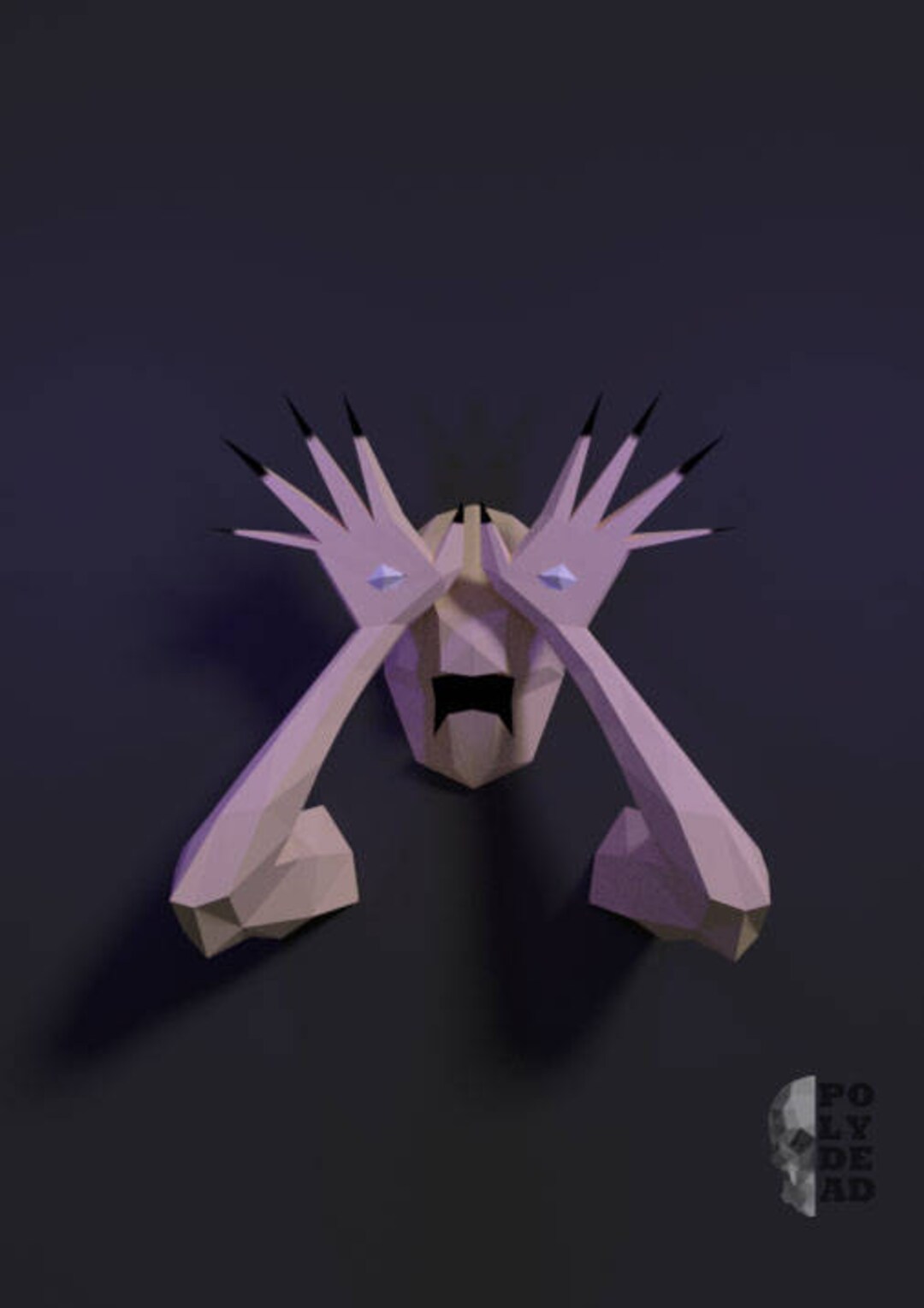 Pale Man DIY Papercraft - Etsy