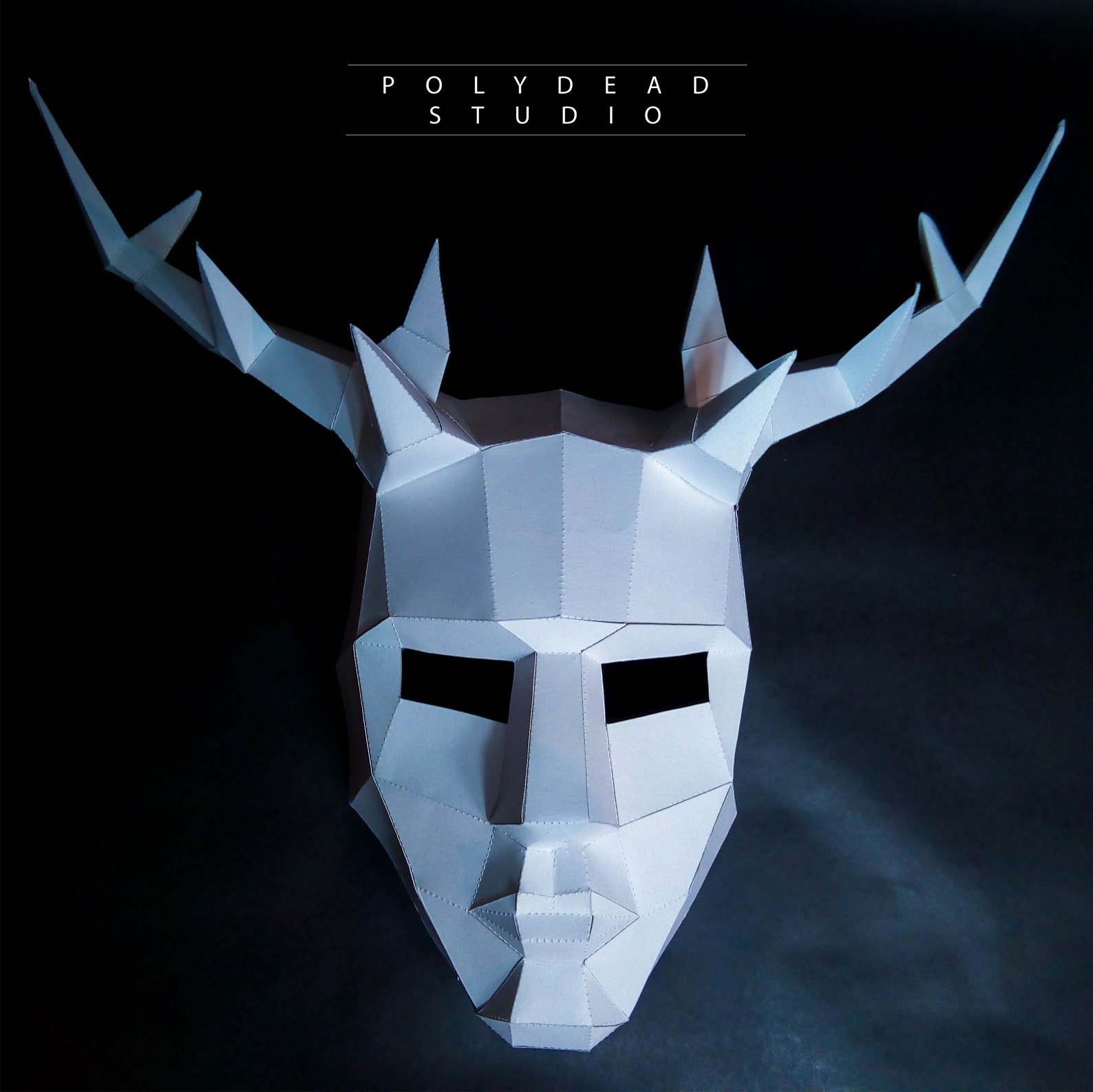 DIY Wendigo Halloween Mask Hannibal Lecter Mask Papercraft | Etsy