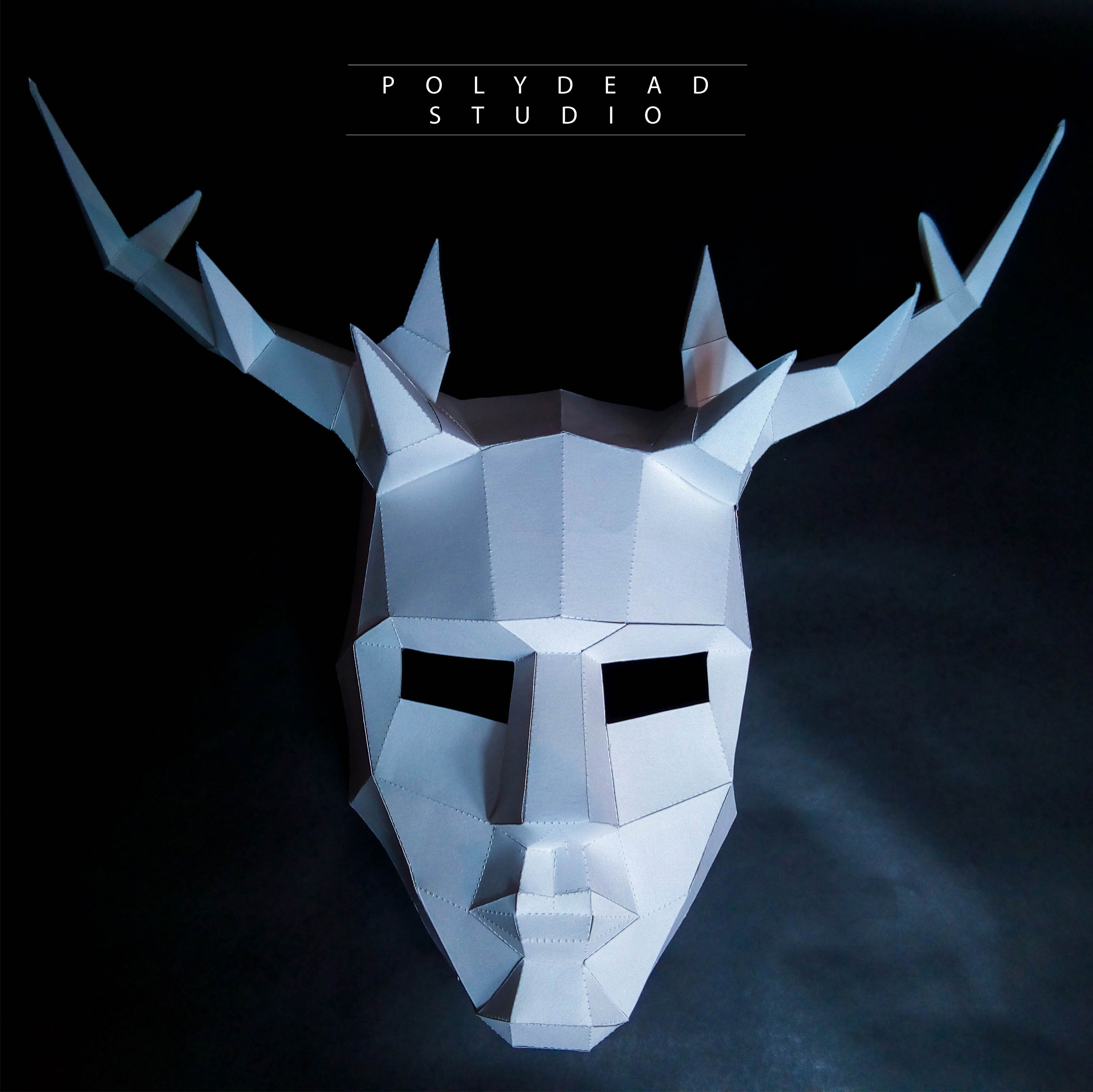 DIY Wendigo Halloween Mask Hannibal Lecter Mask Papercraft | Etsy