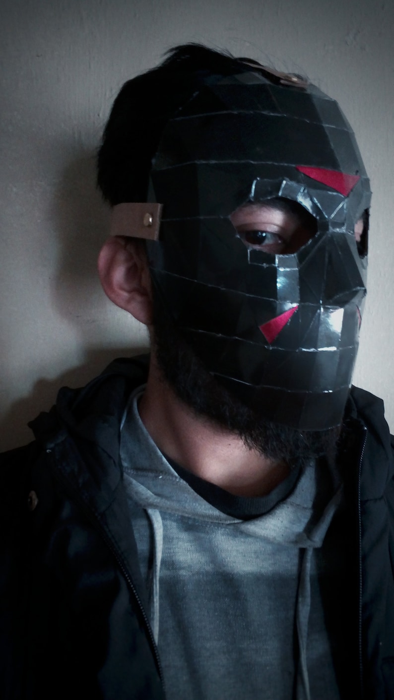 DIY Jason Voorhees Papercraft Mask Hockey Mask Friday the | Etsy