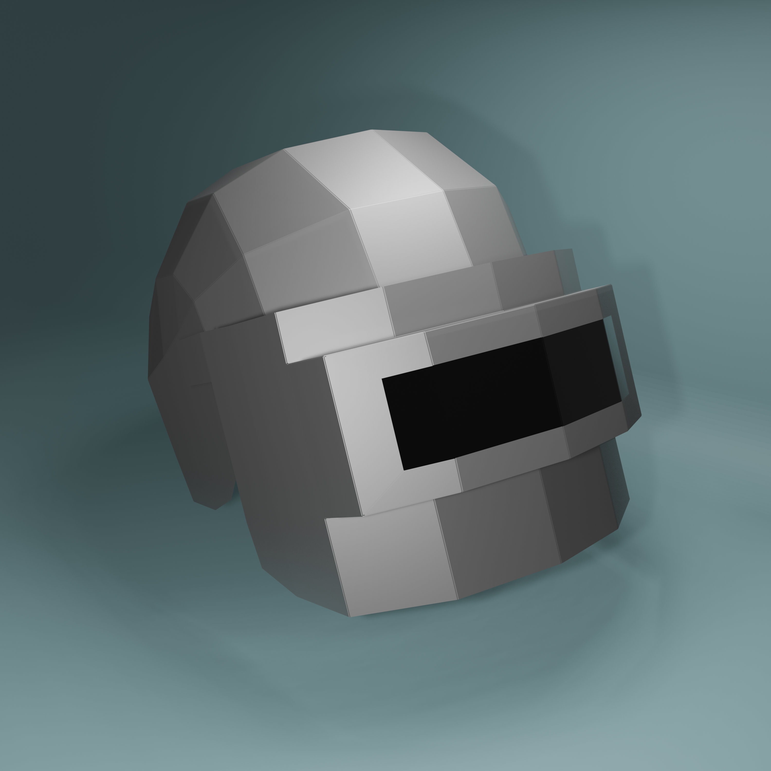 DIY PUBG Helmet templates dxf PUBG Helmet papercraft | Etsy