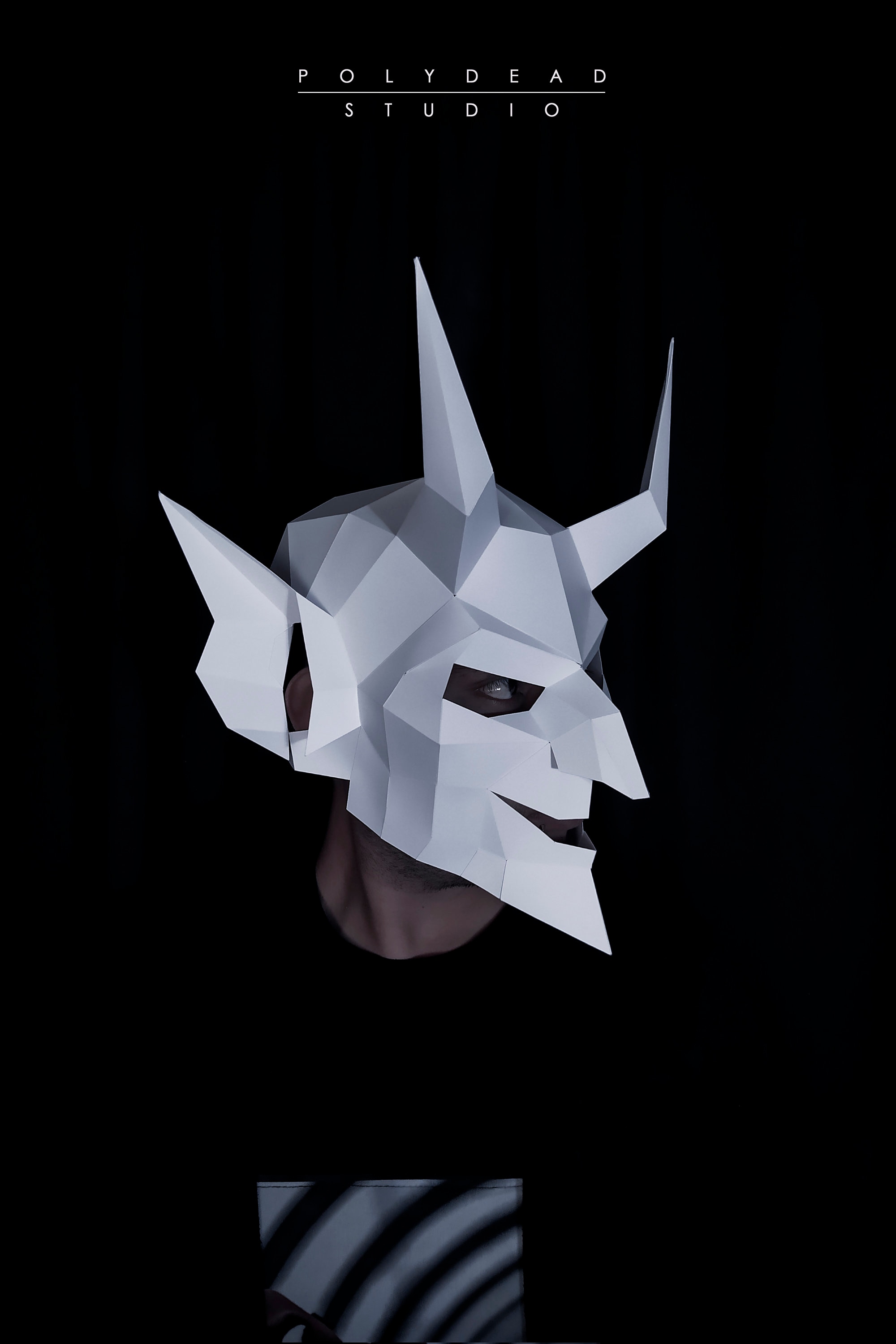 DIY Demon Papercraft Mask Devil Mask Pattern Home Made - Etsy UK