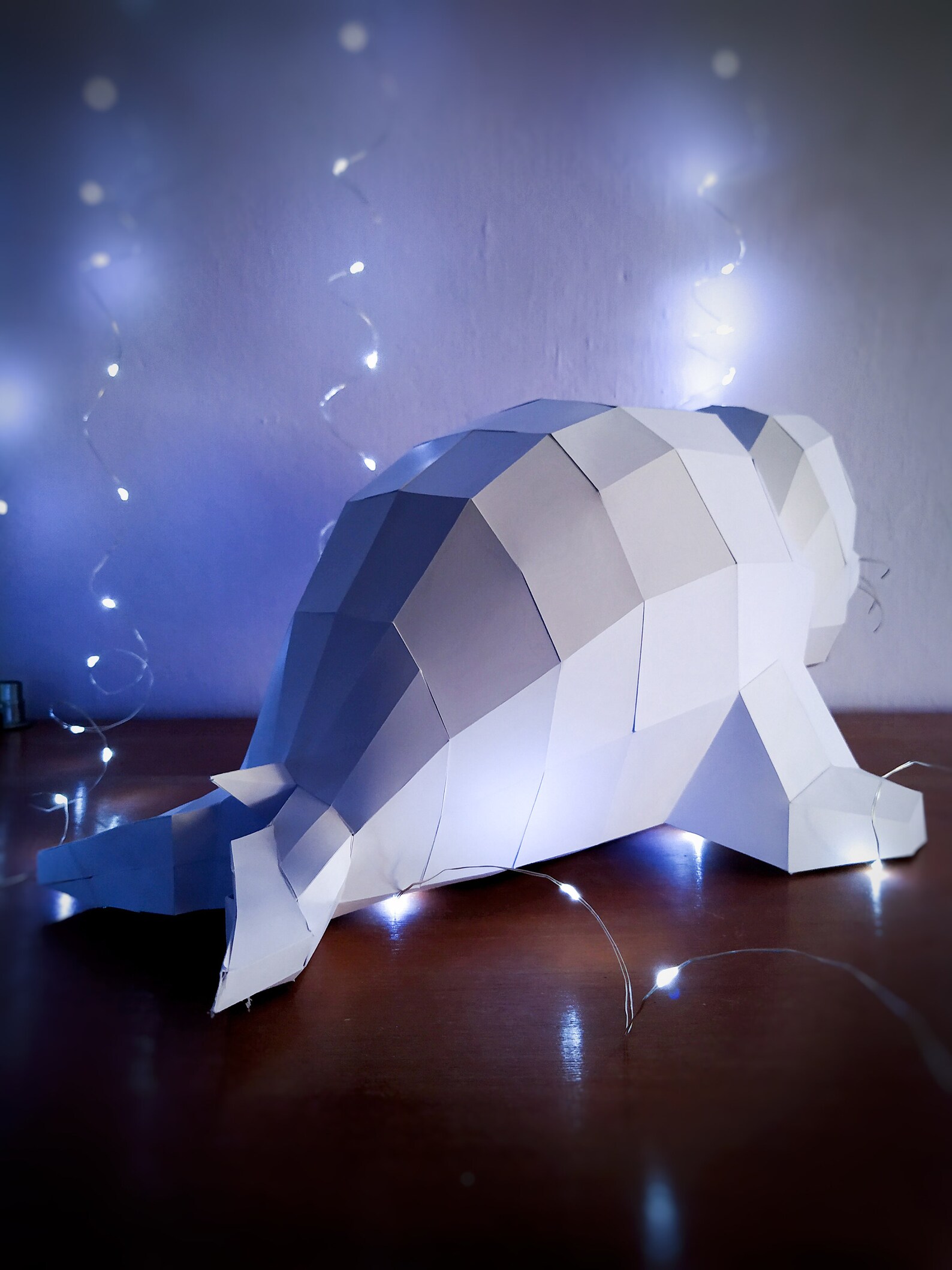 DIY Baby Seal | Seal Papercraft Kit | Baby Seal Paper Sculpture + DXF ...
