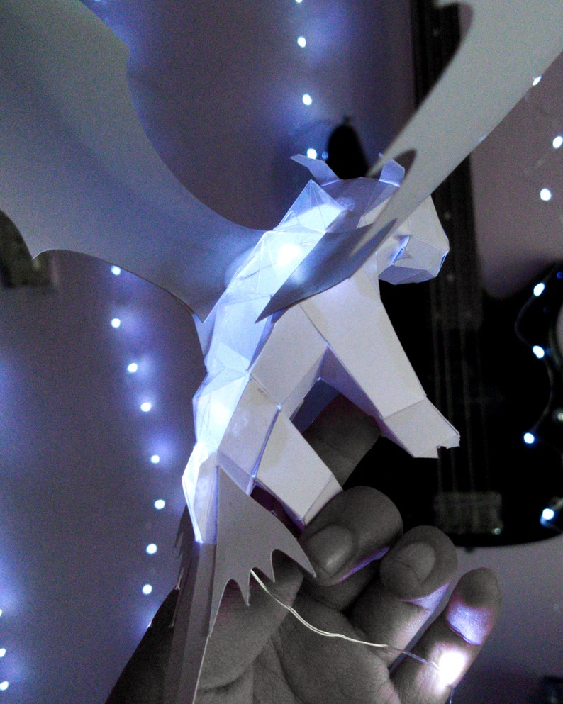 DIY Toothless Papercraft Night Fury Templates Night Fury - Etsy Israel