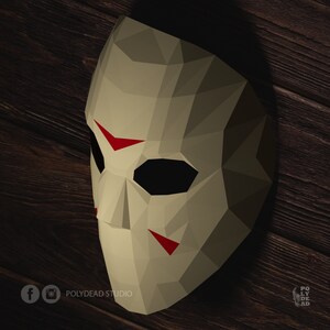 DIY Jason Voorhees Papercraft Mask | Hockey Mask | Friday the 13th ...
