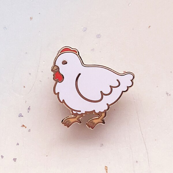Chicken Pin - Etsy