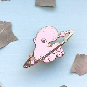 Cosmic Octopus Enamel Pin - Etsy
