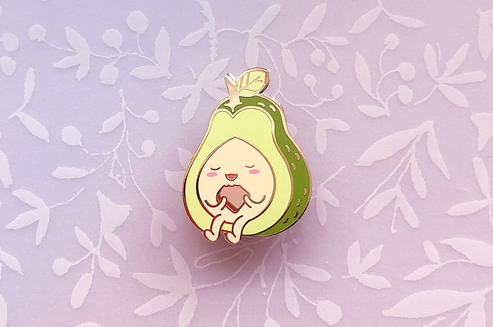 Avocado Toast Enamel Pin - Etsy