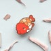 Chibi Ranchu Goldfish Enamel Pin - Etsy